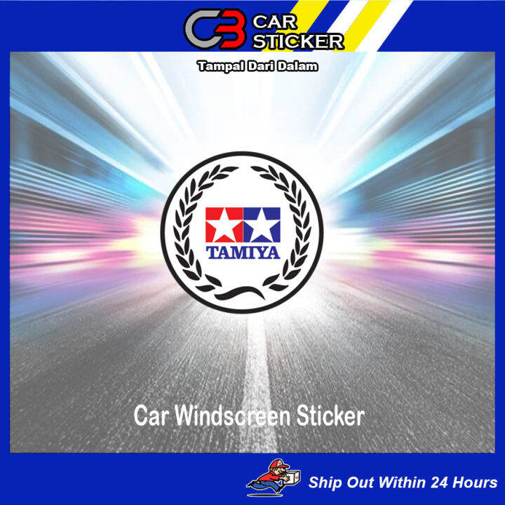 Tamiya Car Decal Sticker (Tampal Dari Dalam) / CS807 | Lazada