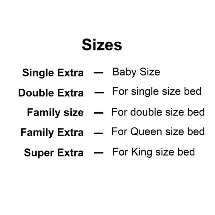 Nylon Mosquito Net Kulambo - Single Extra Double Extra Family Size Family Extra Super Extra ...