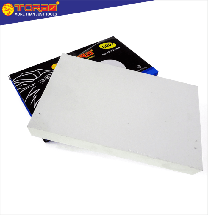 TORA Batu Asah TCT Grit 800 - Sharpen Stone For TCT & HSS | Lazada ...