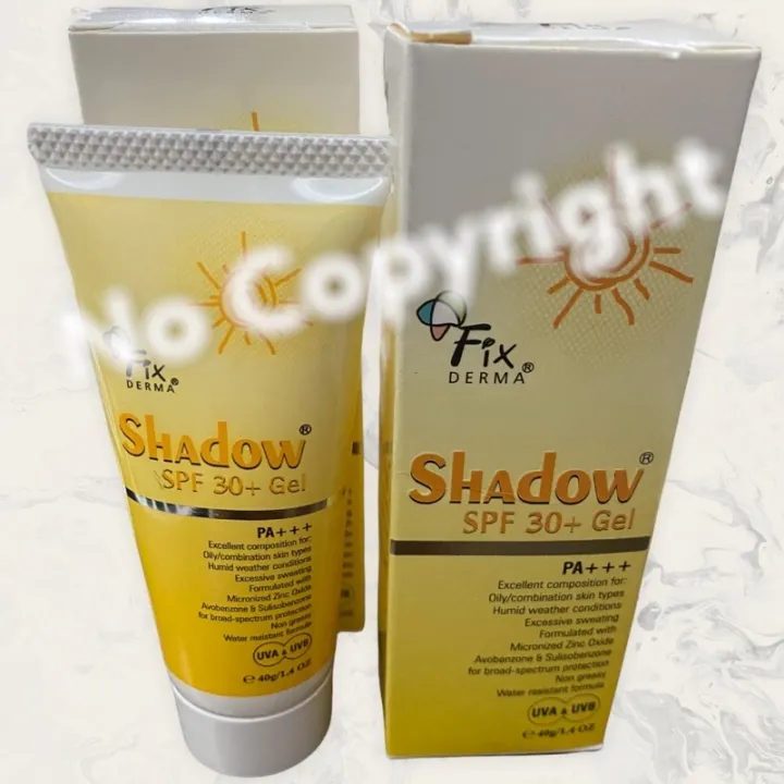 SHADOW FIX DERMA SPF 30 GEL | Lazada PH