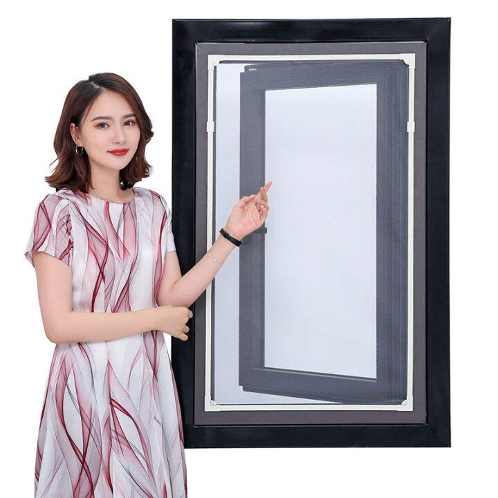 JHD window screen net Customize any size Self adhesive Screen Velcro ...