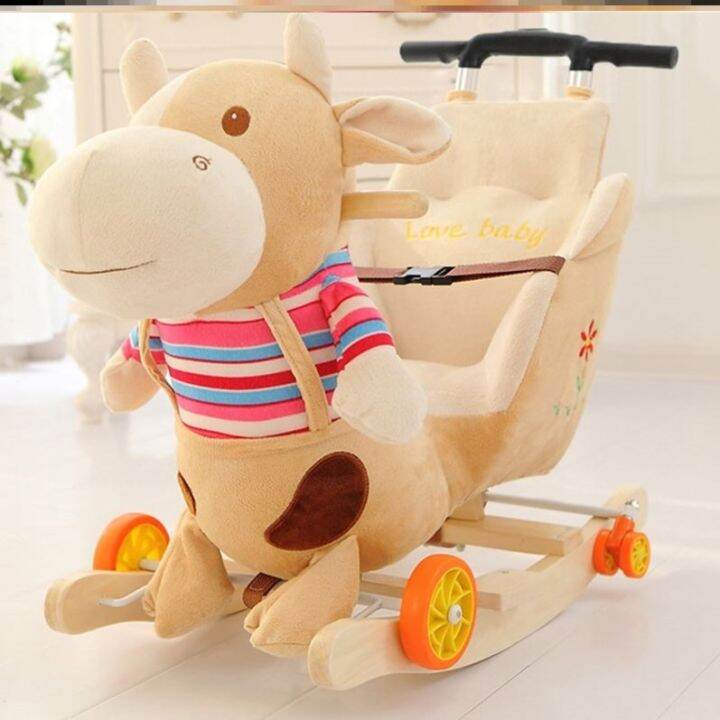 . Children's rocking toy multifunctional rocking car baby rocking chair ...