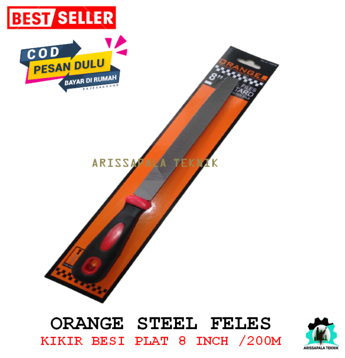 Kikir Besi Flat for Steel Files 8 inch TOLSEN | Lazada Indonesia