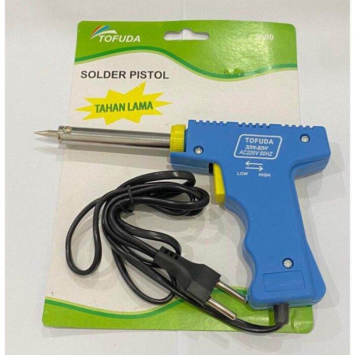 Solder Tembak Listrik 30w-80w / Solder Pistol / Soldering Iron Tofuda ...