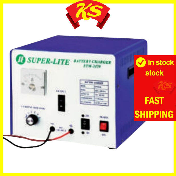 Super lite Automatic Battery Charges STM 2410 SuperLite STM 2410 ...