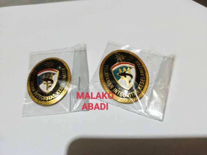 Bros pin pelayanan integritas keselamatan perhubungan laut besar ...