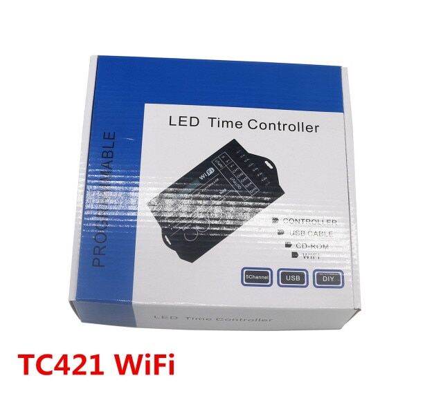 Tc420 Tc421 Wifi Time Programmable Controller 5ch Output Dc12v/24v 20a ...