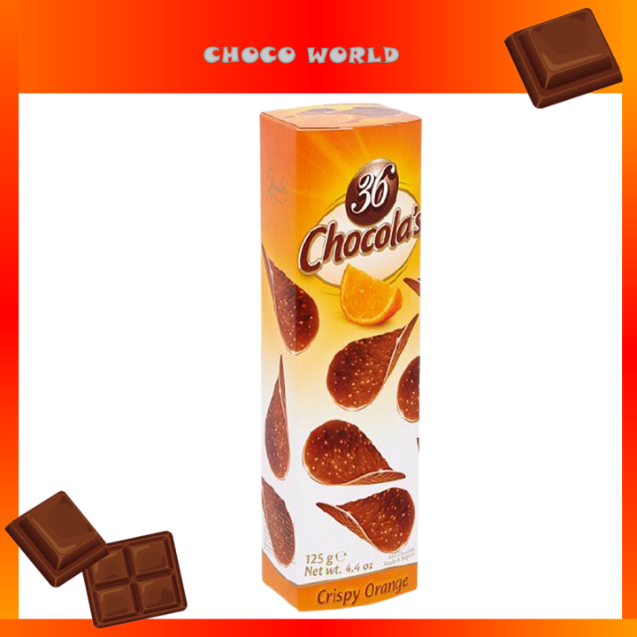 36 CHOCOLAS CRISPY ORANGE 125G (Exp: DECEMBER 2023) | Lazada