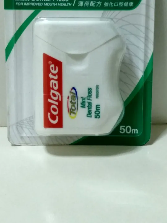 Colgate total dental floss 50m | Lazada PH