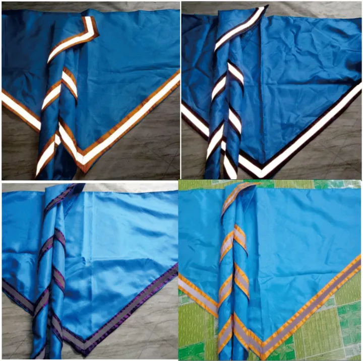 Scarf Pramuka Pita Bercahaya 2 Warna Scraf Pramuka Scraft Pramuka ...