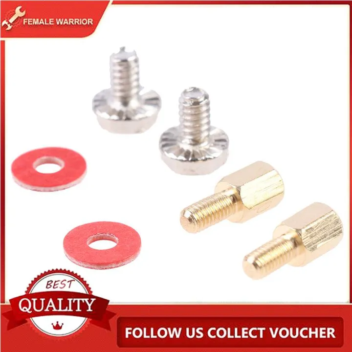 Warrior 30PCS Motherboard Mounting Screw Copper Pillar + M3 Screws ...