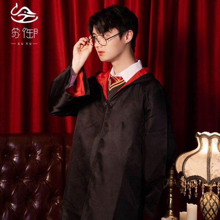 Harry Potter Clothes cos Full Set of Clothes Gryffindor cosplay Costume ...
