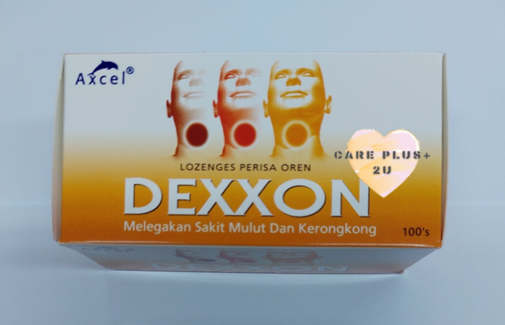 [Sore Throat] Dexxon Lozenges (Dequalinium Chloride) (100's/box) | Lazada