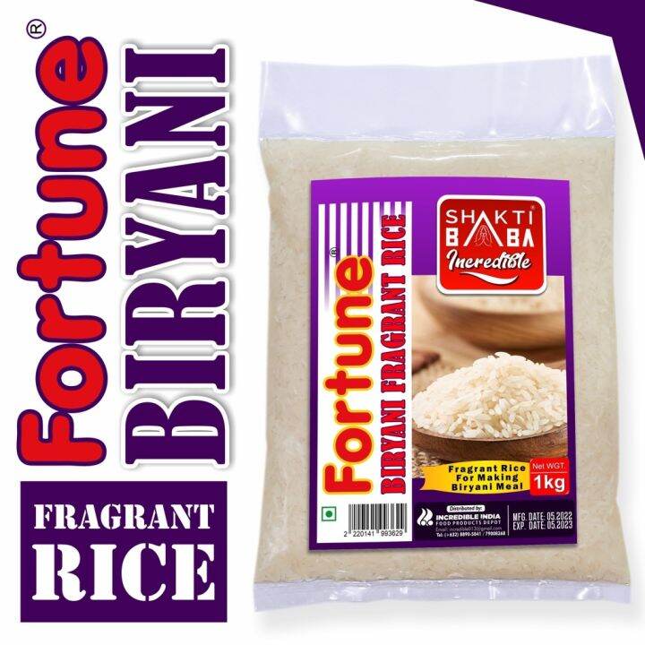 【COD】 Shakti Baba Fortune Biryani Fragrant Rice 1kg( This is not ...