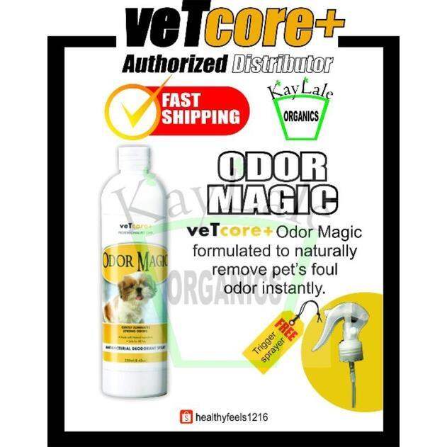 Vetcore ODOR MAGIC / Antibacterial Deodorant Spray/ 250ml | Lazada PH