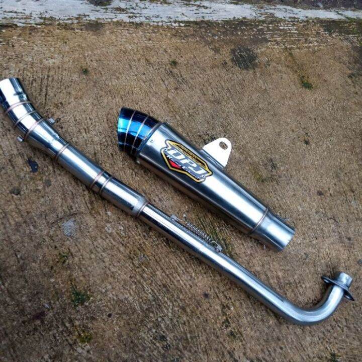 knalpot racing DPJ jigsaw corblue keong vega Jupiter grand C70 | Lazada ...