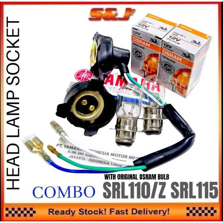 SRL110 SRLZR SRLZ SRL115 HEAD LAMP SOCKET LAMPUR SOCKET | Lazada