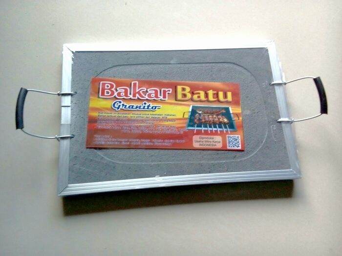 Batu bakar granito / batu bakar tanpa asap | Lazada Indonesia