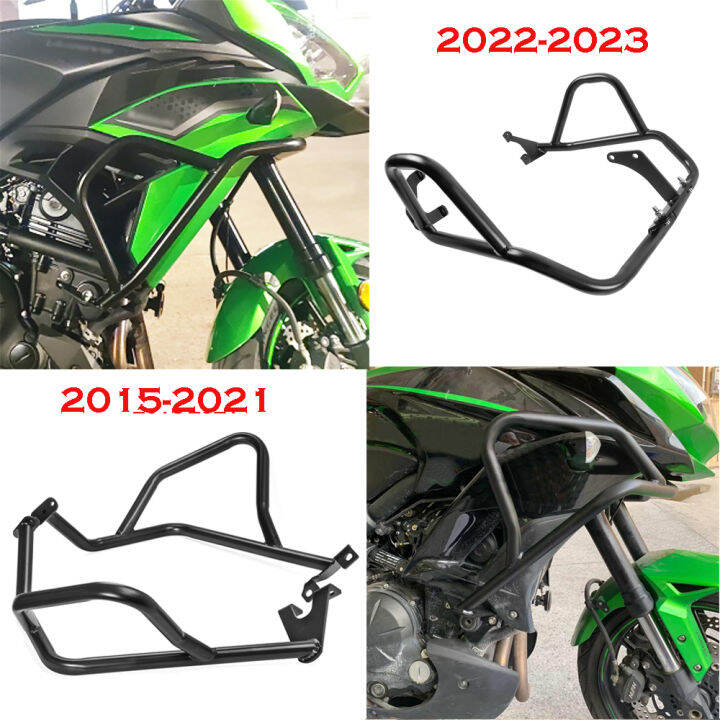 Highway Engine Upper Crash Guard Bars Frame Bumper Protector For ...
