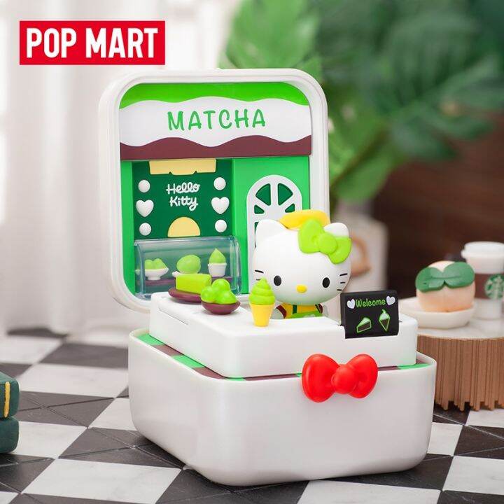 POPMART bubbles Hello Kitty food town Hello Kitty blind box DIY hand ...