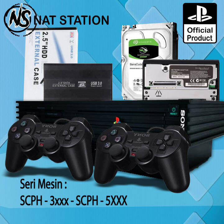 PS2 Fat Matrix 160GB Multi Fungsi Bisa pakai Harddisk Internal dan ...
