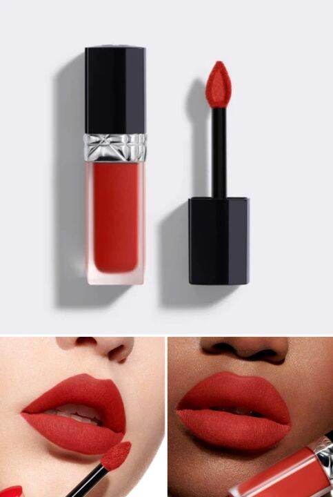 Dior Rouge Dior Forever Liquid Transfer-Proof Matte Liquid Lipstick ...