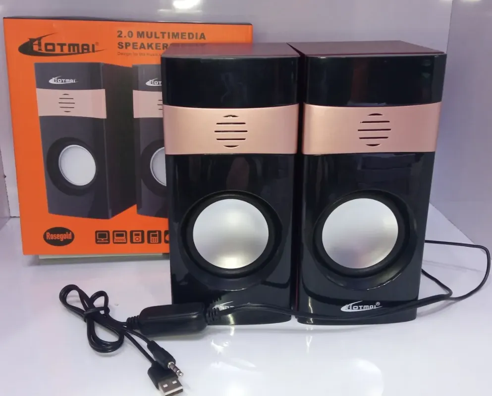 Hotmai A12 Portable Multimedia Wired USB 2.0 Speaker for Mobile - OTC.LK