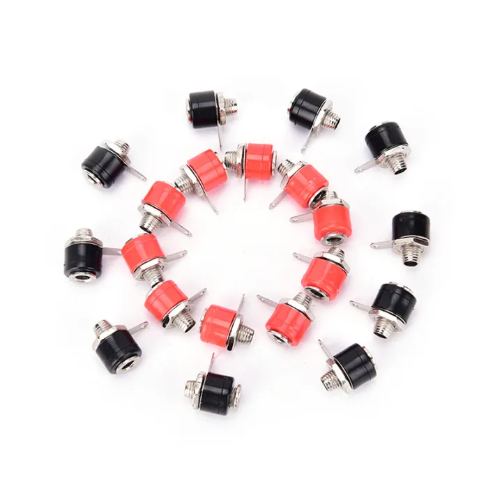 20PCS/LOT 4mm banana socket jack for banana plug terminal connector ...