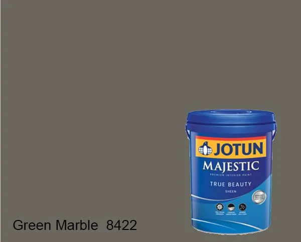 MAJESTIC TRUE BEAUTY SHEEN 1L - 8422 Green Marble • Jotun • Smooth ...