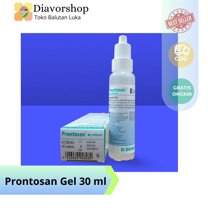 Prontosan 30ml gel b broun/untuk luka post operasi/luka terbuka 1botol ...