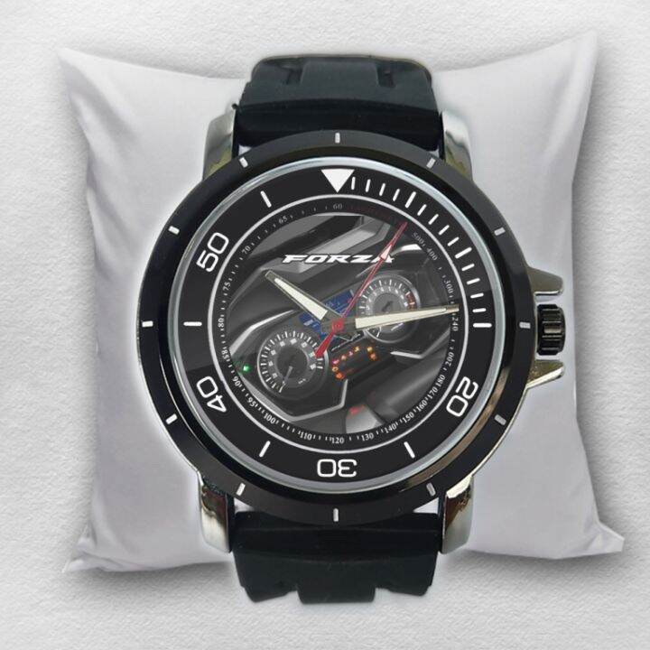 Jam Tangan Keren Terbaru Custom Speedometer Honda FORZA 250 | Lazada ...