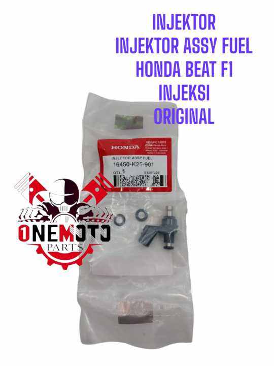 INJEKTOR INJECTOR ASSY FUEL HONDA BEAT F1 INJEKSI 2013 K25 ORIGINAL ...