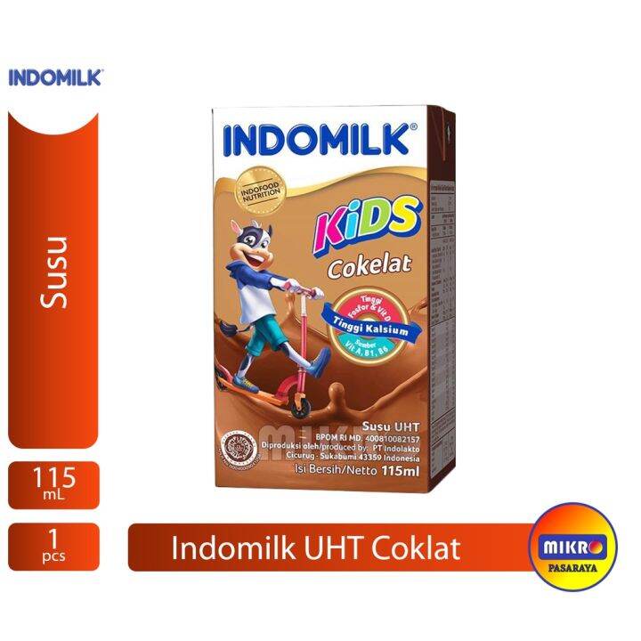 Indomilk Kids Coklat Susu Cokelat UHT Dus [115 ml] | Lazada Indonesia