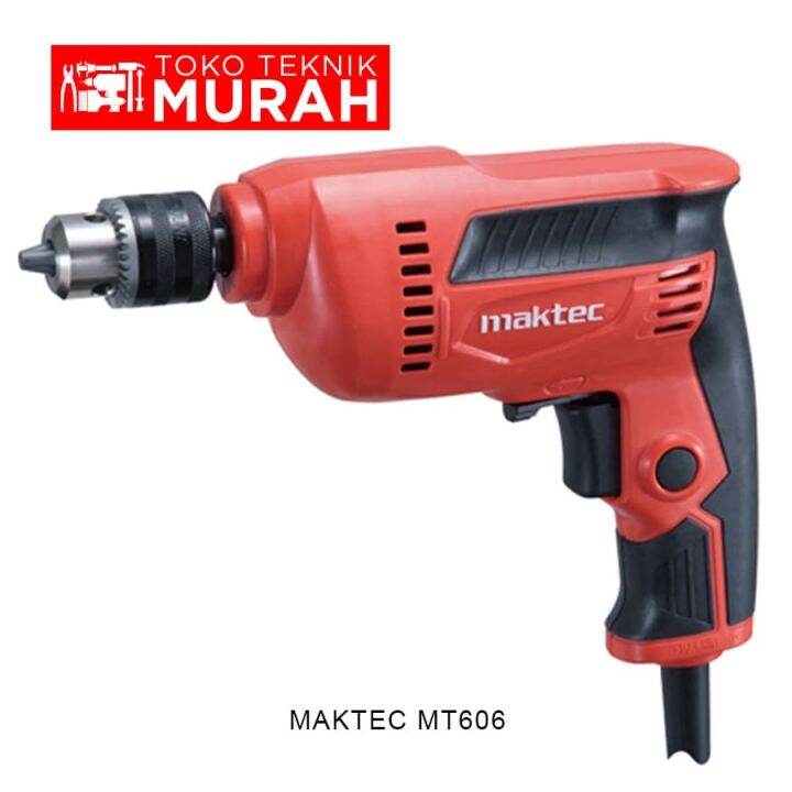 Maktec Mt606 / Mt 606 - Bor Tangan Listrik 10mm 2 Arah | Lazada Indonesia