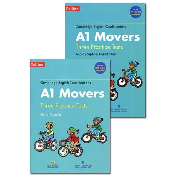 Cambridge English Qualifications: A1 Movers - Three Practice Tests (Bộ ...