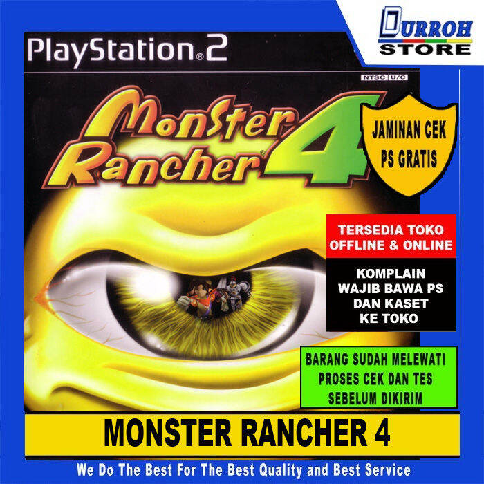 KASET DVD GAME PS 2 / Playstation 2 MONSTER RANCHER 4 | Lazada Indonesia