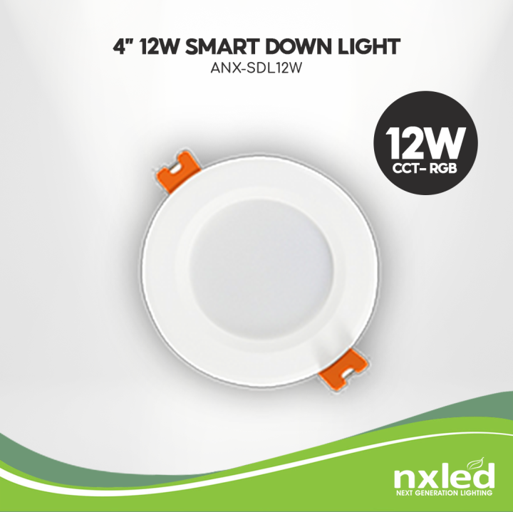 Nxled 4" 12W Smart Down Light (ANX-SDL12W) | Lazada PH
