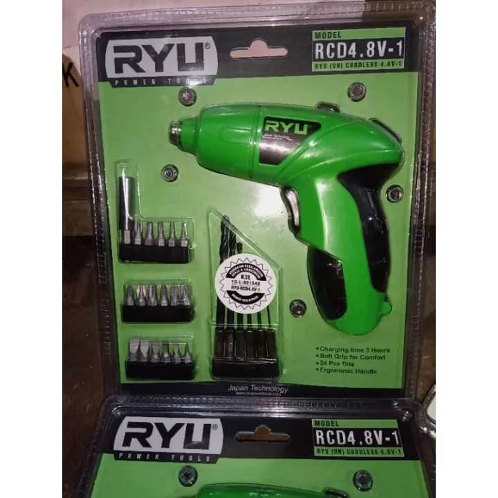 RYU RCD 4,8V-1 Bor Baterai 4,8 V Bor Cordless | Lazada Indonesia