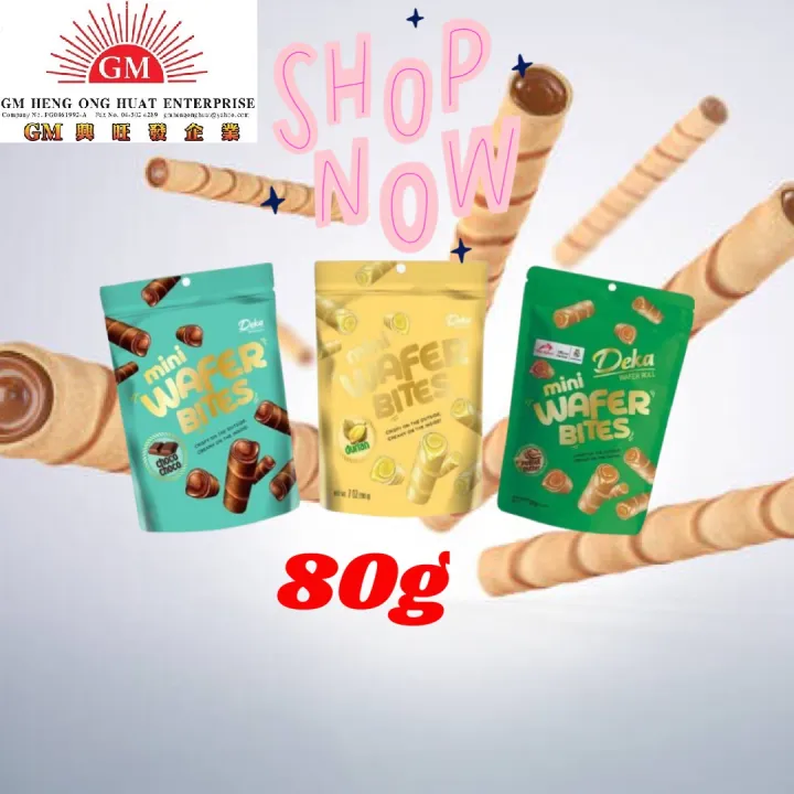 Deka Mini Wafer Bites/ deka wafer 80g | Lazada