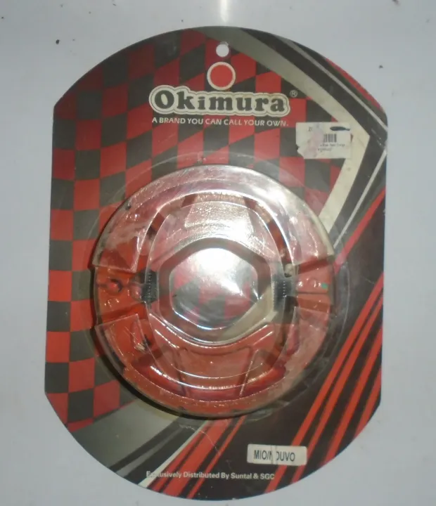 Okimura Rear Brake Shoe MIO / NOUVO | Lazada PH