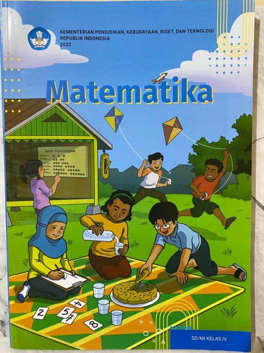 BUKU MATEMATIKA KELAS 4 SD/MI KURIKULUM MERDEKA EDISI REVISI/NEW ( DIKBUD ) | Lazada Indonesia