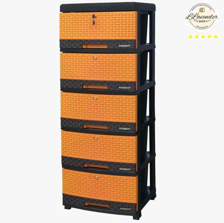 Napolly Container Drawer Rotan 5 Susun ScD-5 k1 - HIPAS | Lazada Indonesia