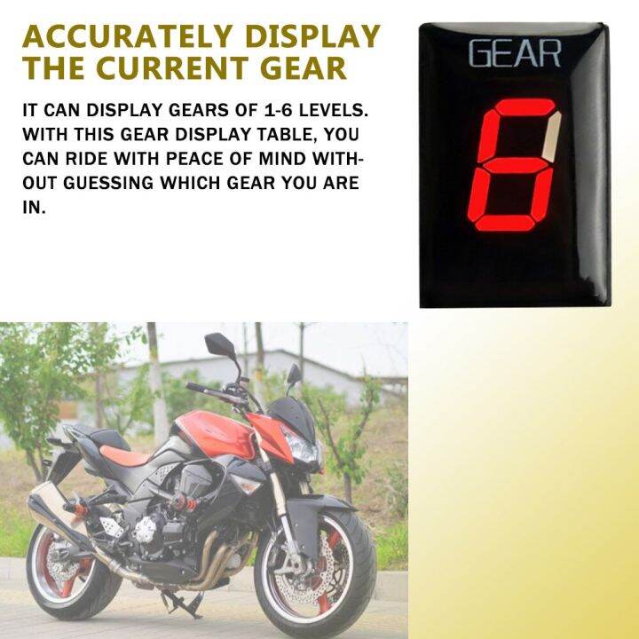 Motorcycle Speed Gear Indicator Gear Display Meter For Kawasaki Z750 Z ...