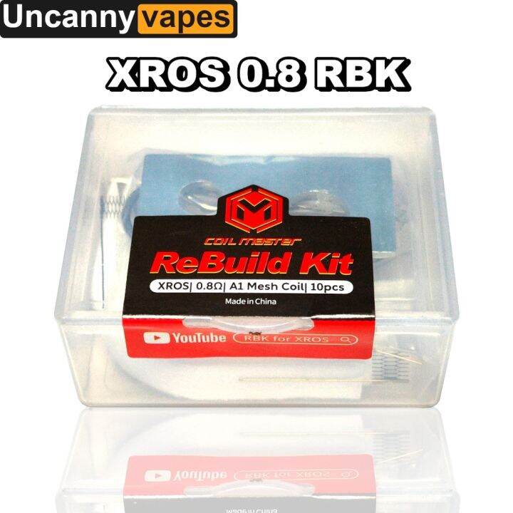 Vaporesso XROS/Caliburn G .8 ohm Coil Master RBK Rebuild Kit(10pcs ...