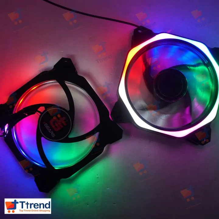 OP- TGEARS RGB G-STORM OCTA RGB FAN | 120MM , 12V , Desktop Case Fan ...