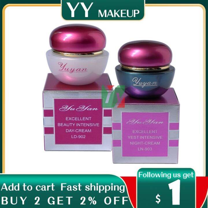 yuyan beauty yest intensive day+night cream provide deep active fibrin ...
