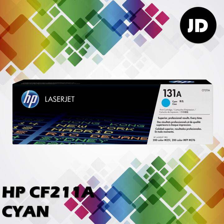 Genuine Original Toner - HP 131A - CF211A / CF 211A / 211A (Cyan ...