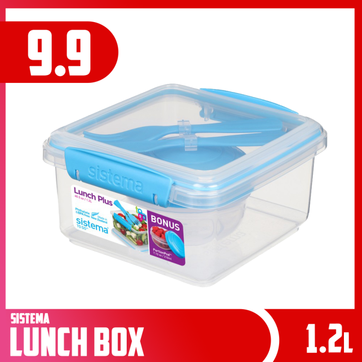 Sistema 1.2L TO GO Lunch Plus box & Portion Pod | Lazada