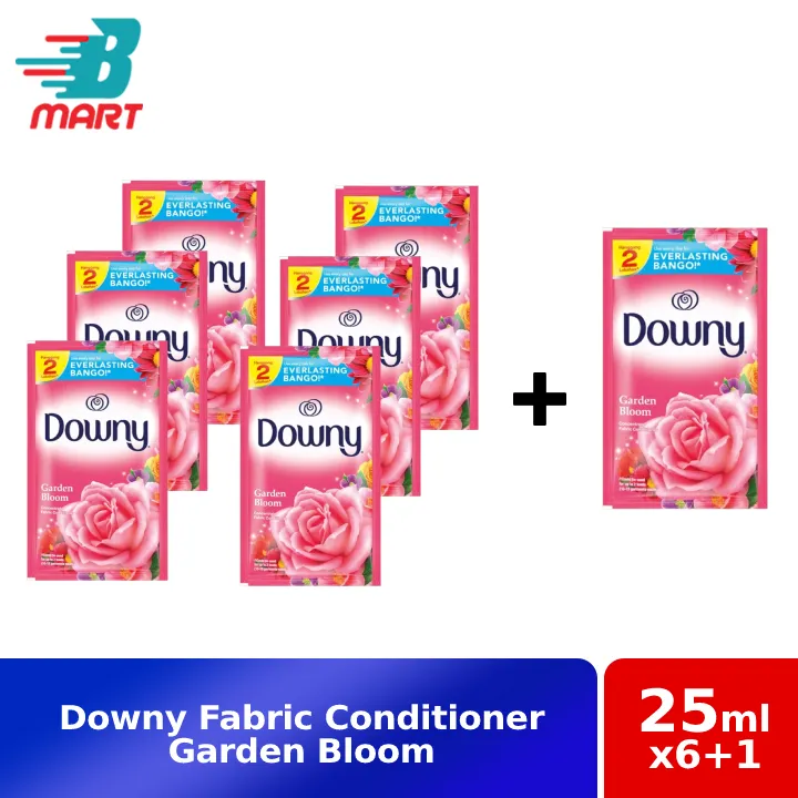 Downy Fabcon Garden Bloom 25ml 6+1 | Lazada PH