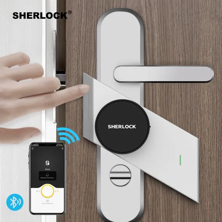 Sherlock S2 Smart Door Lock Home Keyless Lock Fingerprint + Password ...